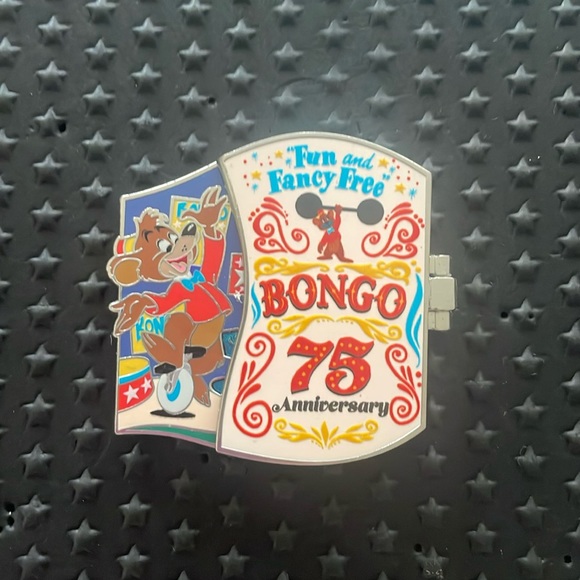 Disney | Accessories | Disney Parks Fun And Fancy Bongo 75th Anniversary Limited Release Hinged ...